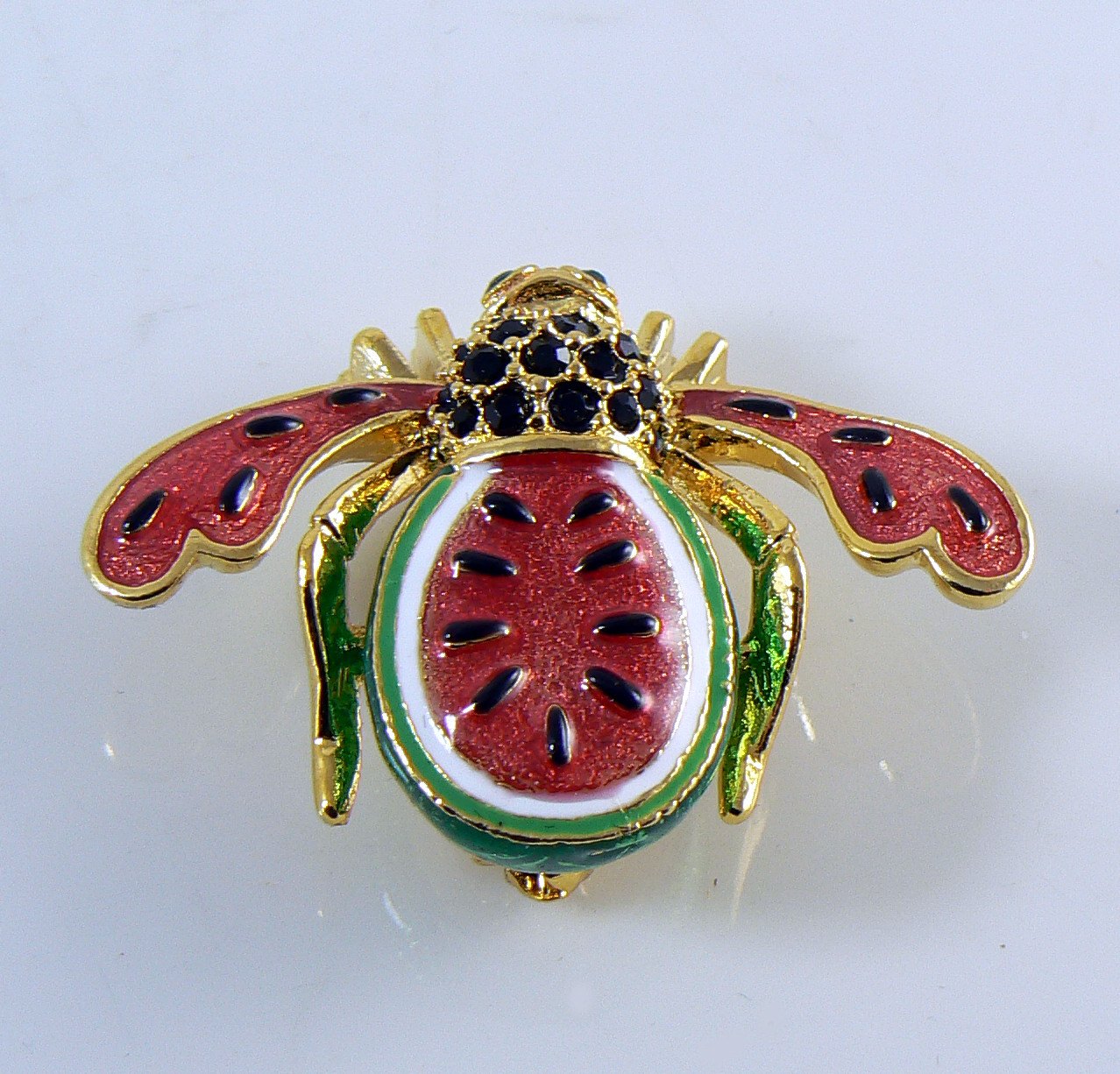 Joan Rivers Watermelon Bee Pin, Joan Rivers Classics Collection ...