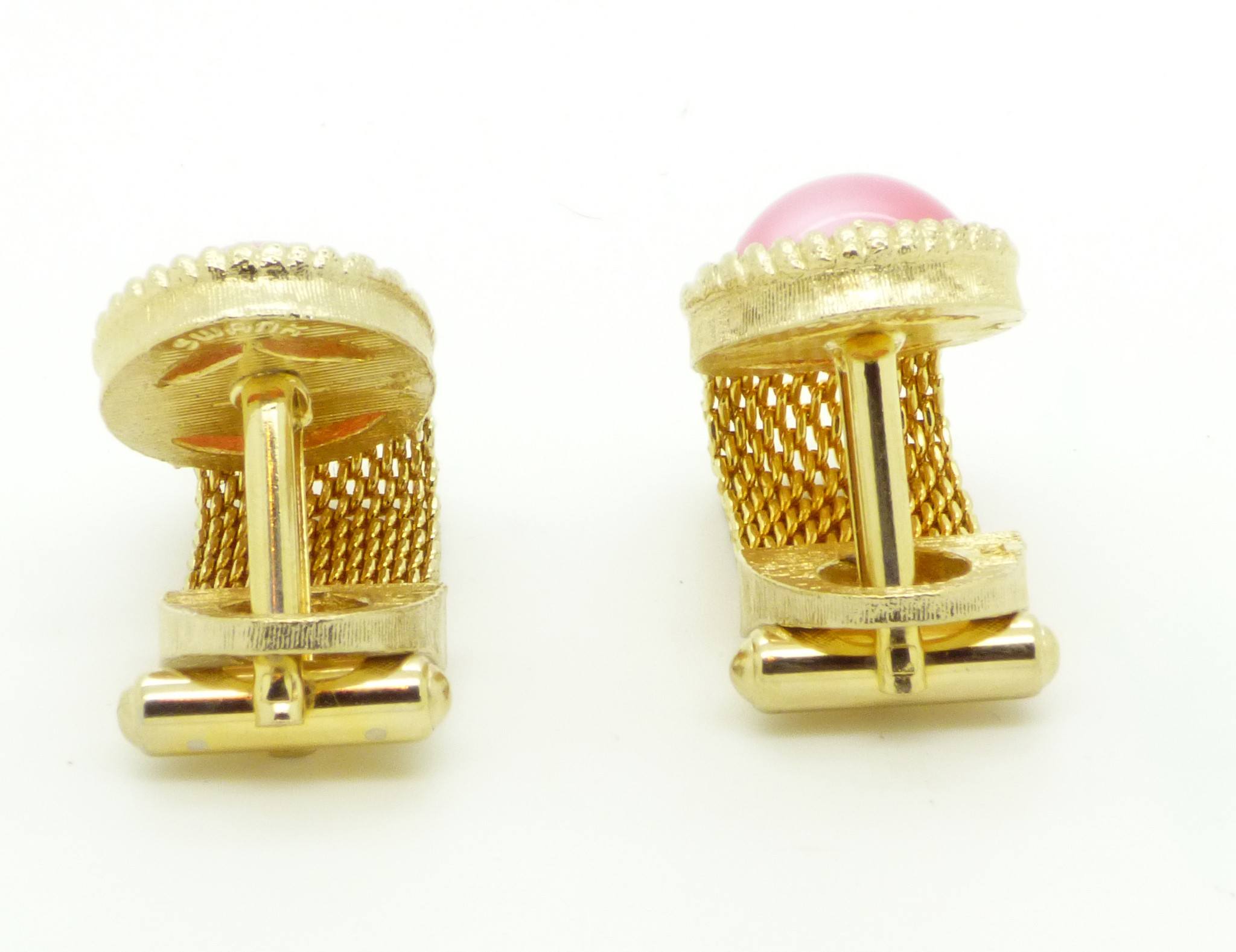 Vintage Swank Cufflinks In Original Velvet Box - Vintage Lane Jewelry